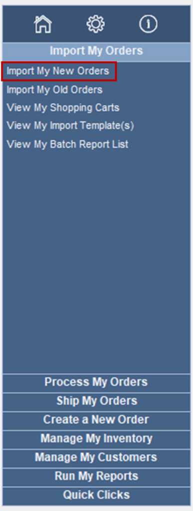 Import New Orders - Stone Edge Order Manager