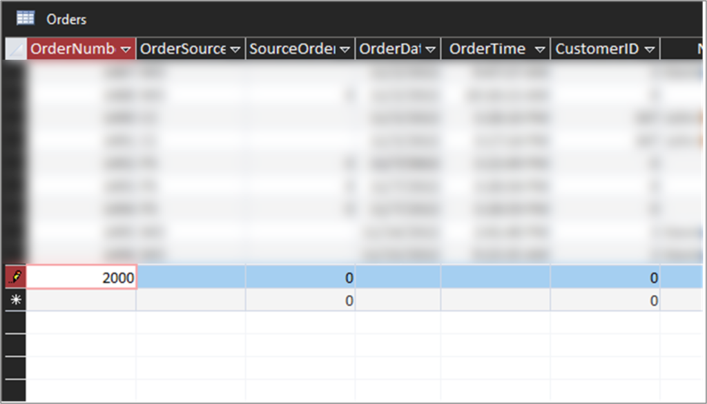 Set the Next Order Number - Stone Edge Order Manager