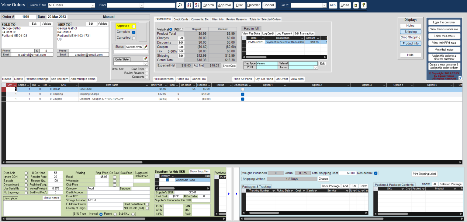 Advanced View Orders (AVO) and Advanced Customer Services (ACS ...