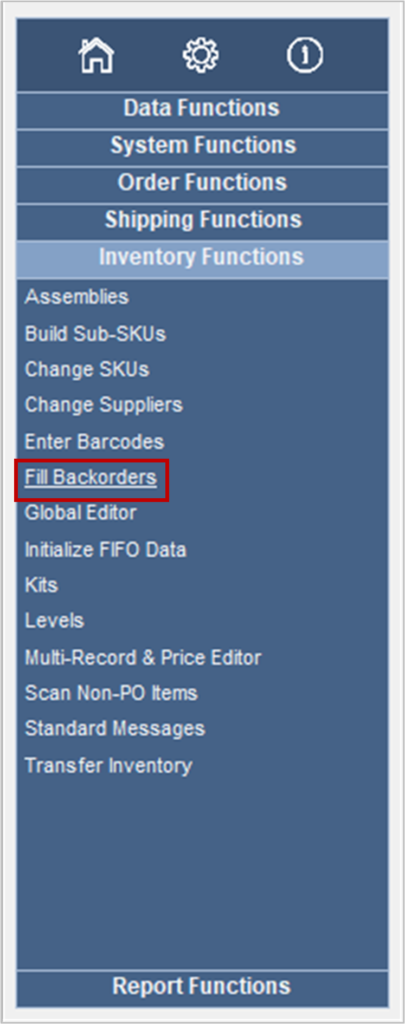 Standard Simple Backorder Process - Stone Edge Order Manager